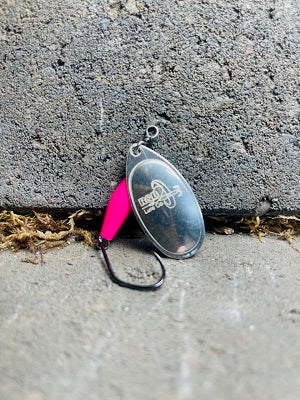 R&B Series 43's Silver on Flo Pink – R & B Lures