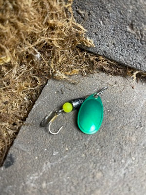 R&B Ultra Light French Candy Emerald & MJ with Chartreuse – R & B Lures