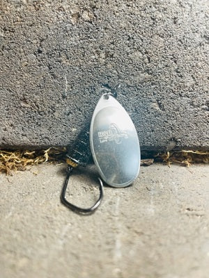 #5 Silver n MJ Cone Spinner Limited Run – R & B Lures