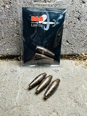 COPPER CHIP R&B TORPEDO SPINNER BODIES – R & B Lures