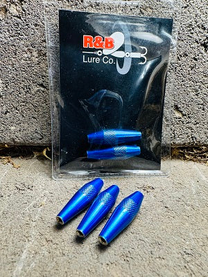 CANDY BLUE R&B TORPEDO SPINNER BODIES – R & B Lures